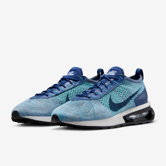 Nike | Shoes | Nike Mens Air Max Flyknit Racer Blue Sneakers 15 New In ...